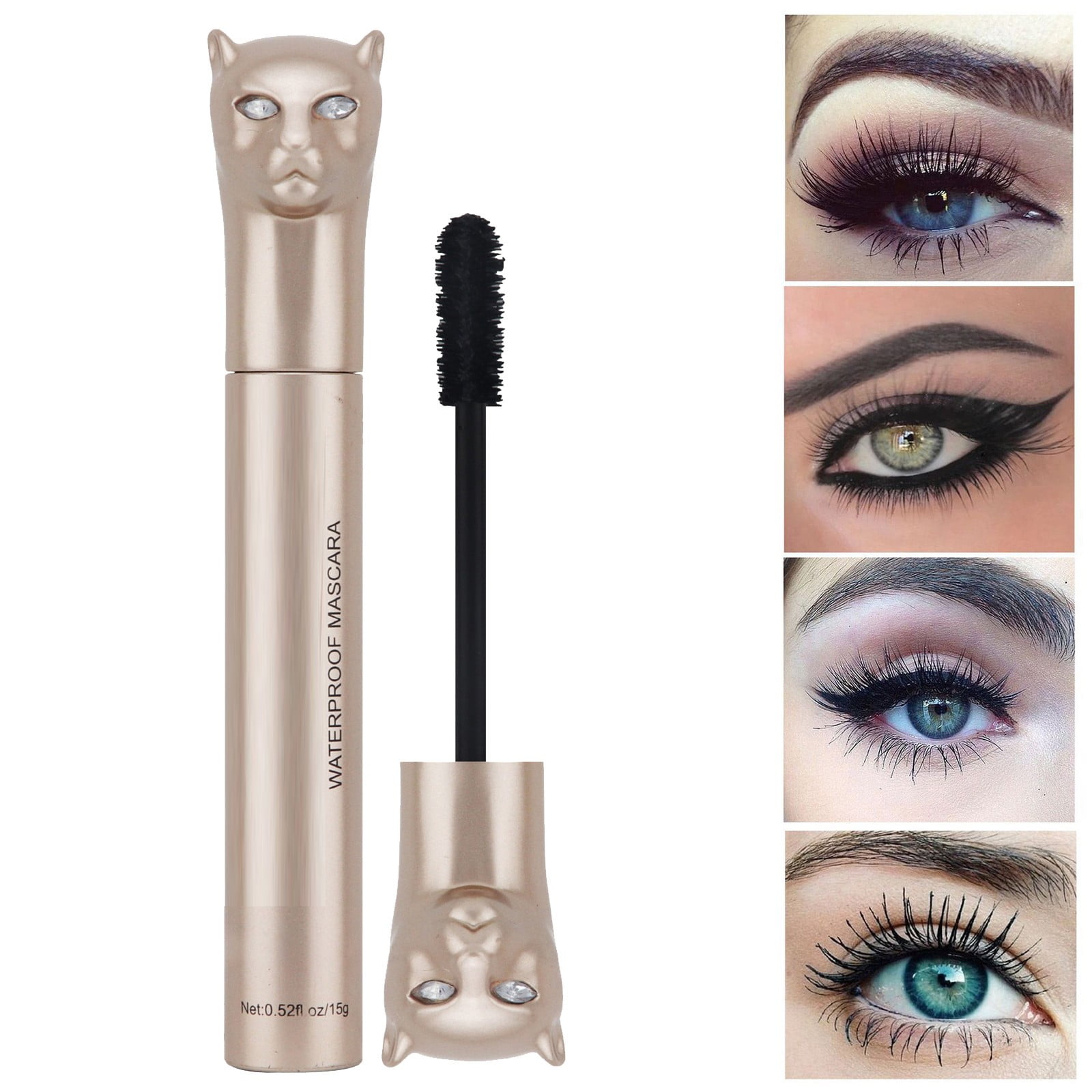 Chailin Effect 4D Eye Black Two In One Fiber Long Curling Thick Non ...