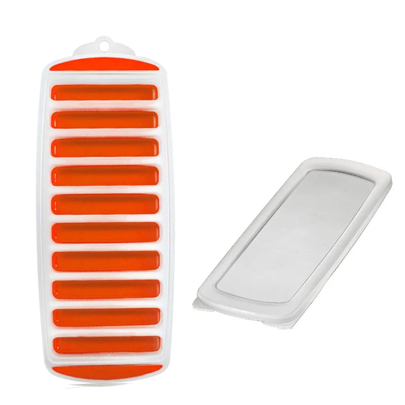 Chailin Ice Cube Tray Narrow Water Bottle Ice Cube Tray Sticks Silicone ...