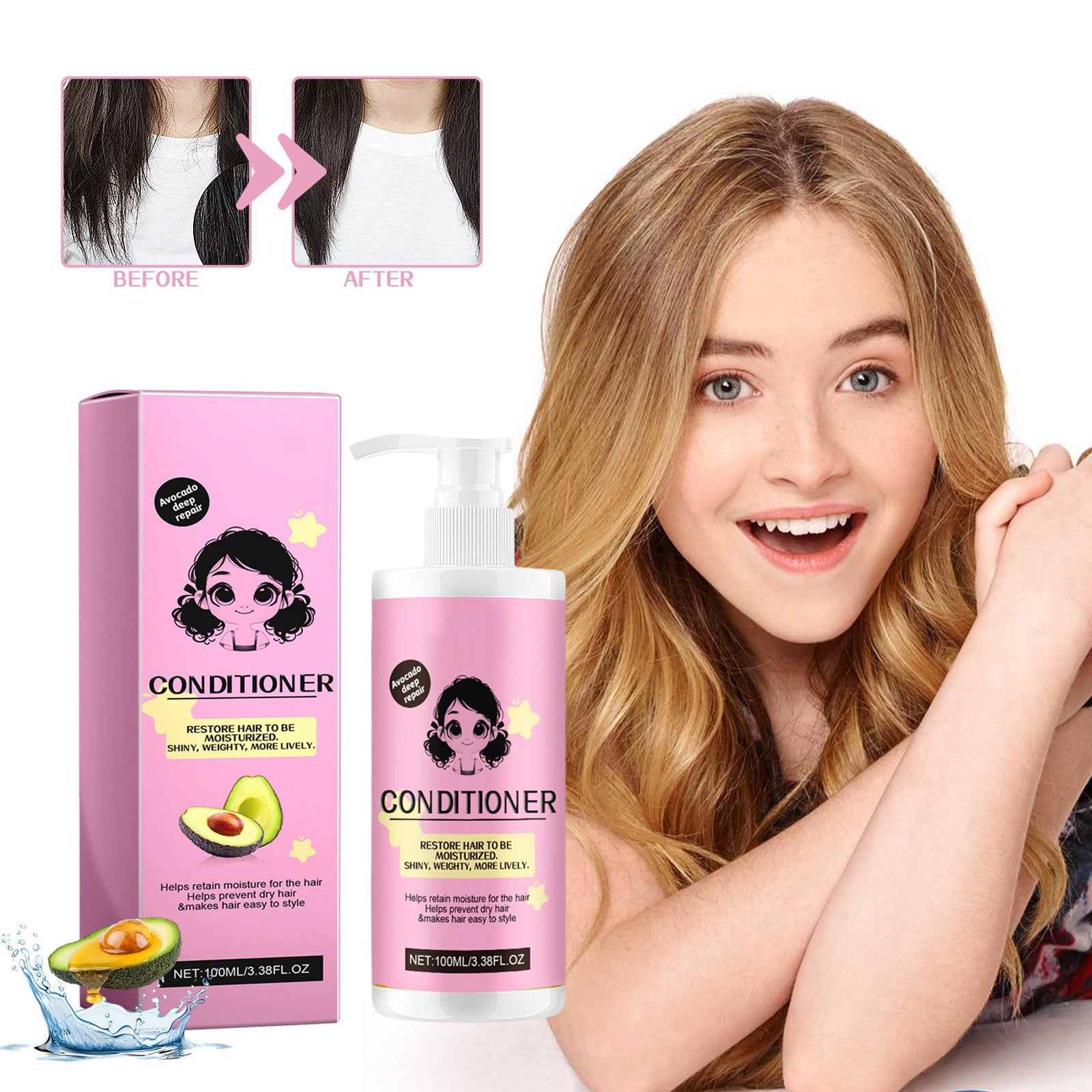 Chailin Moisturizing Hair Conditioner For Deep Moisturizing ...