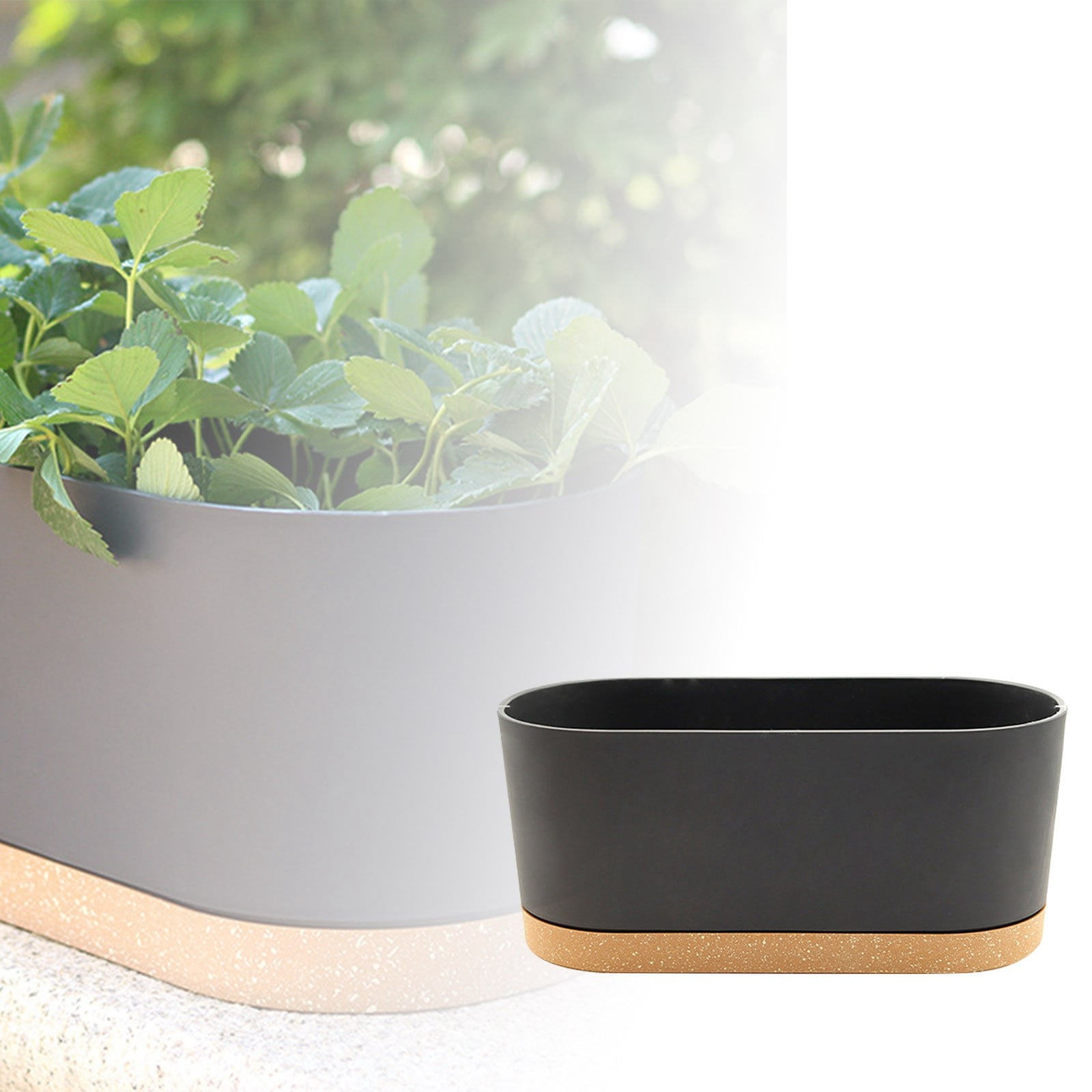 Chailin Rectangular Planter Planter Vegetable Balcony Planter Planter ...