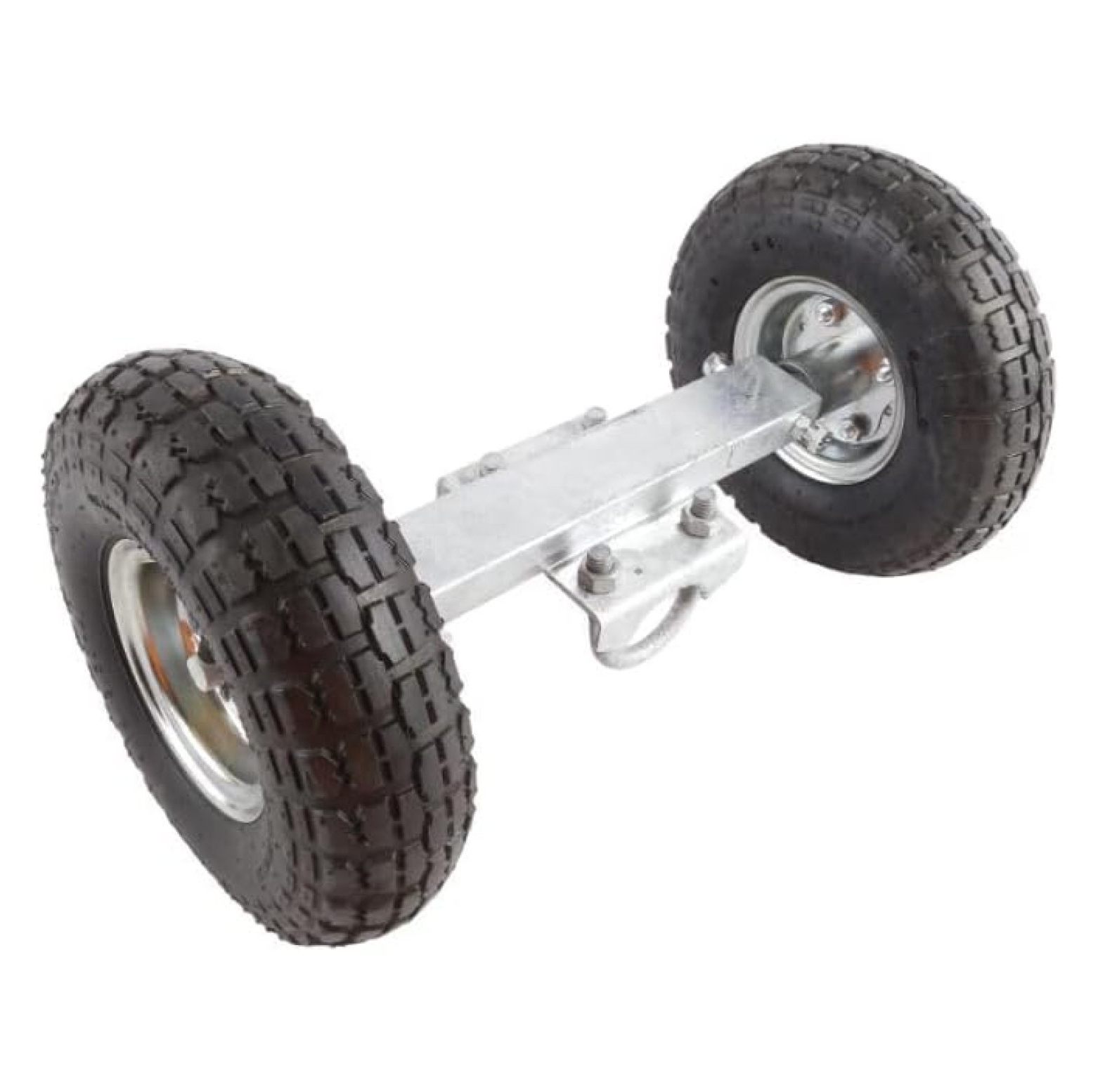 Chain 12" Wide Pneumatic Double Wheel Sliding Gate w/ 10" Wheels ...