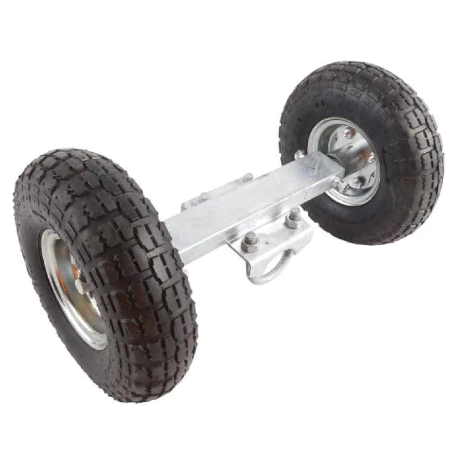 Chain 12" Wide Pneumatic Double Wheel Sliding Gate w/ 10" Wheels ...