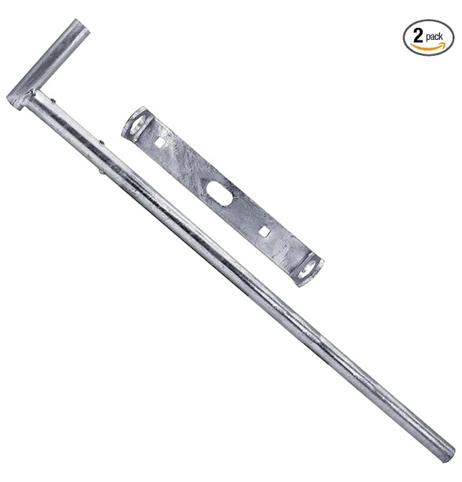 Chain 26" Drop Rod - Heavy Duty Gate and Dumpster Drop Rod Bar with ...