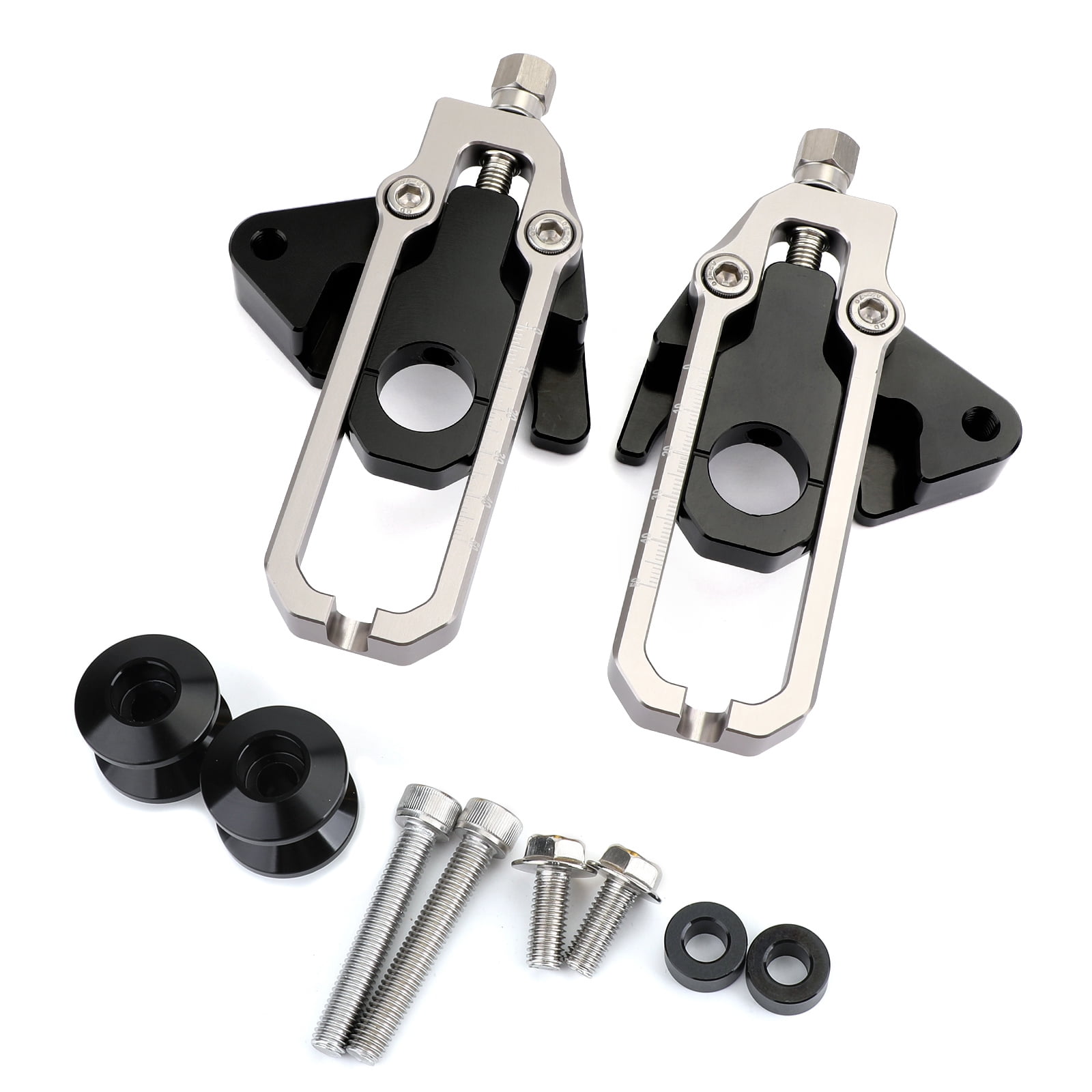 Chain Adjusters with Spool Tensioners for Honda CB650R CBR650R 2019 ...