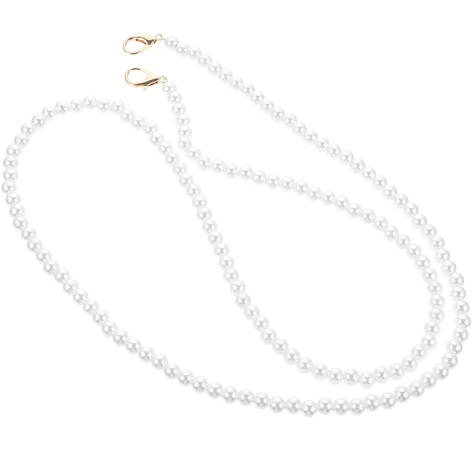 Chain Bag Belt Pearls Handbag Strap Handbags Wallet Miss Plastic ...