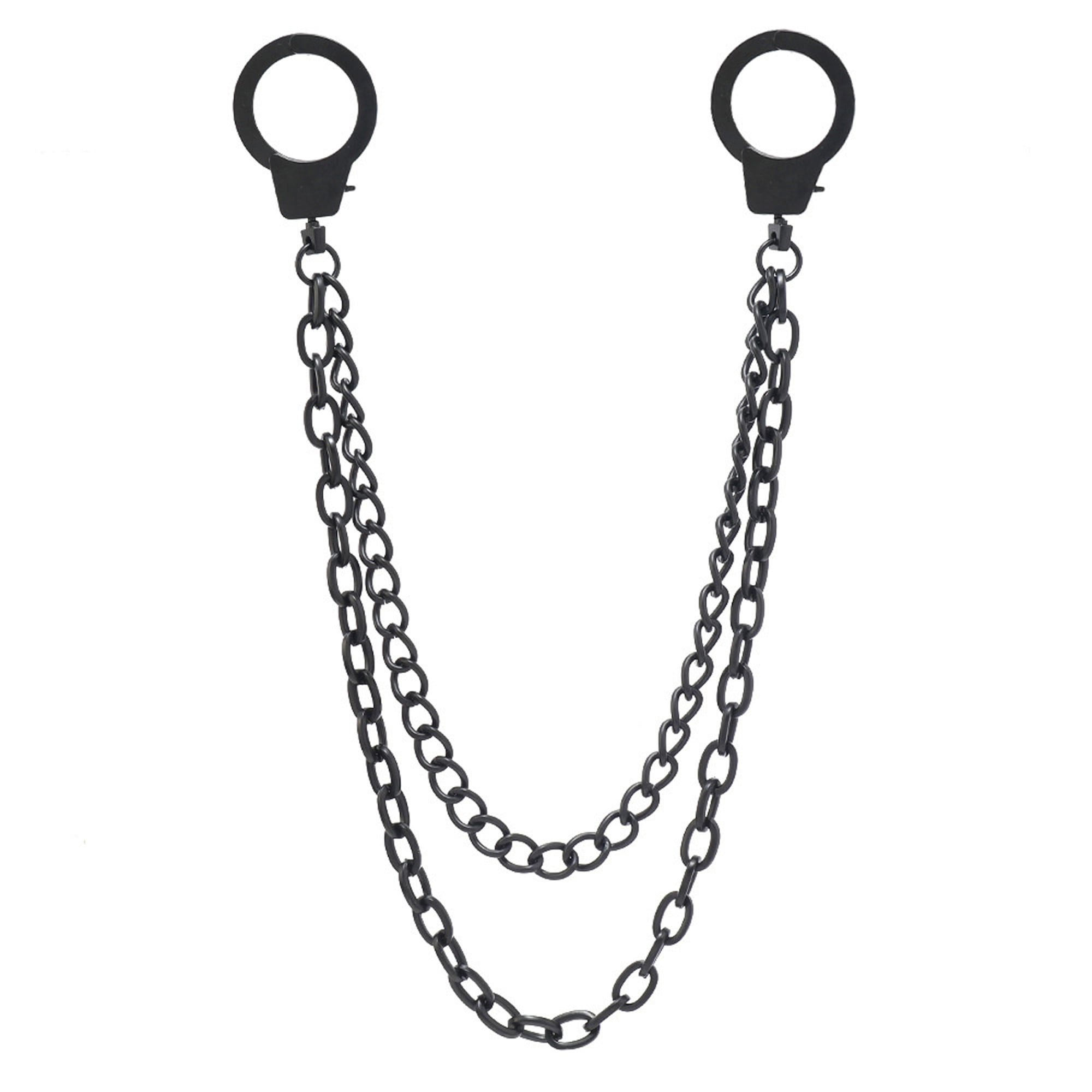 Chain Belt Pants Chain, Wallet Chain Pocket Chain Black Heavy Duty Belt ...