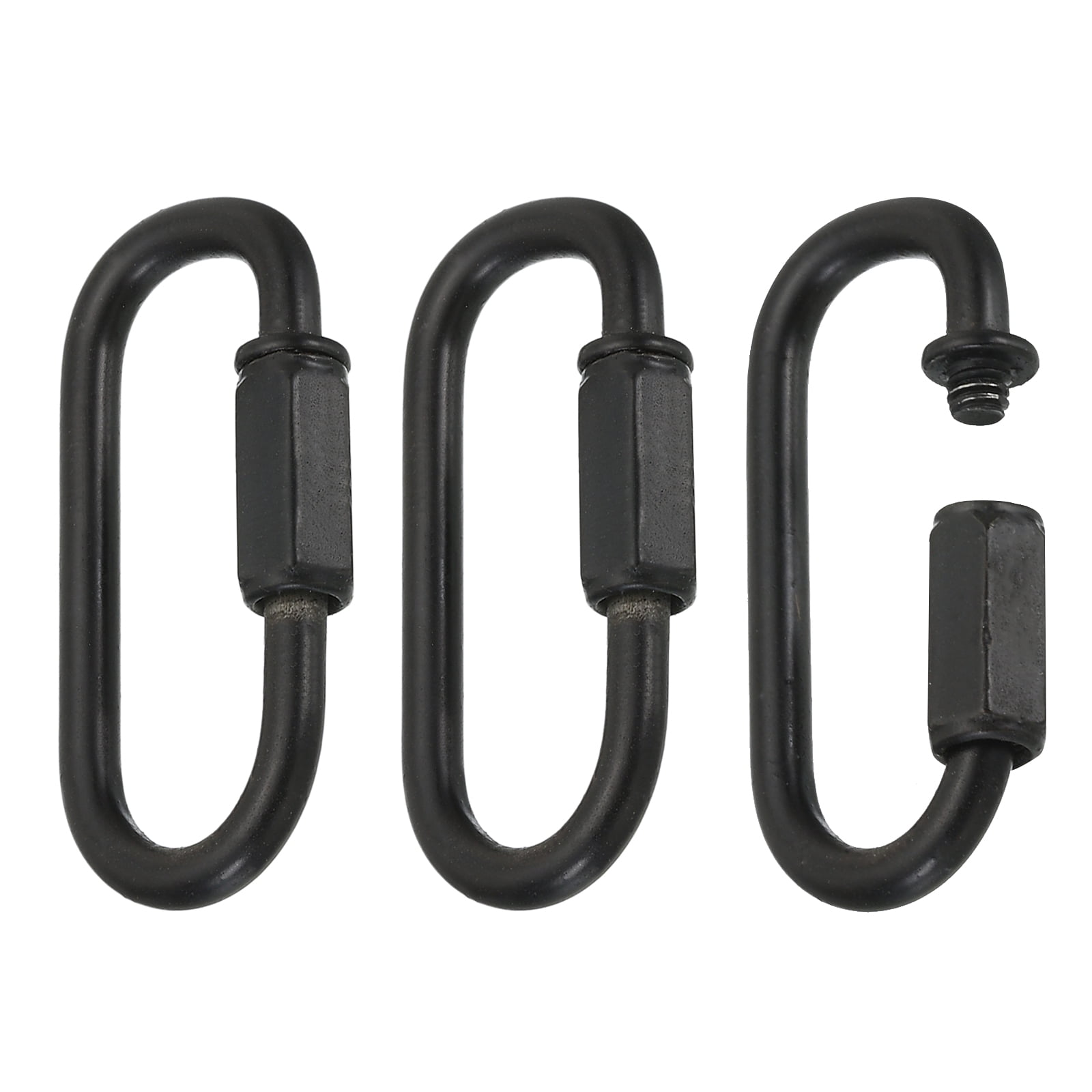 Chain Connectors, 5mm Thick Quick Link Screw Lock Oval Clips for ...