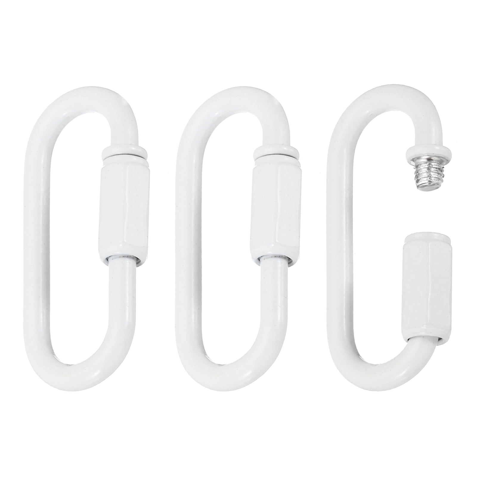 Chain Connectors, 5mm Thick Quick Link Screw Lock Oval Clips for ...