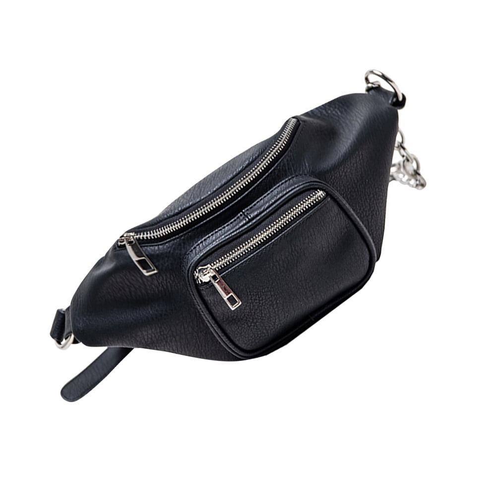 Chain Crossbody Bag Casual Waist Bag Chic Waist Pack Designer Bag Small ...