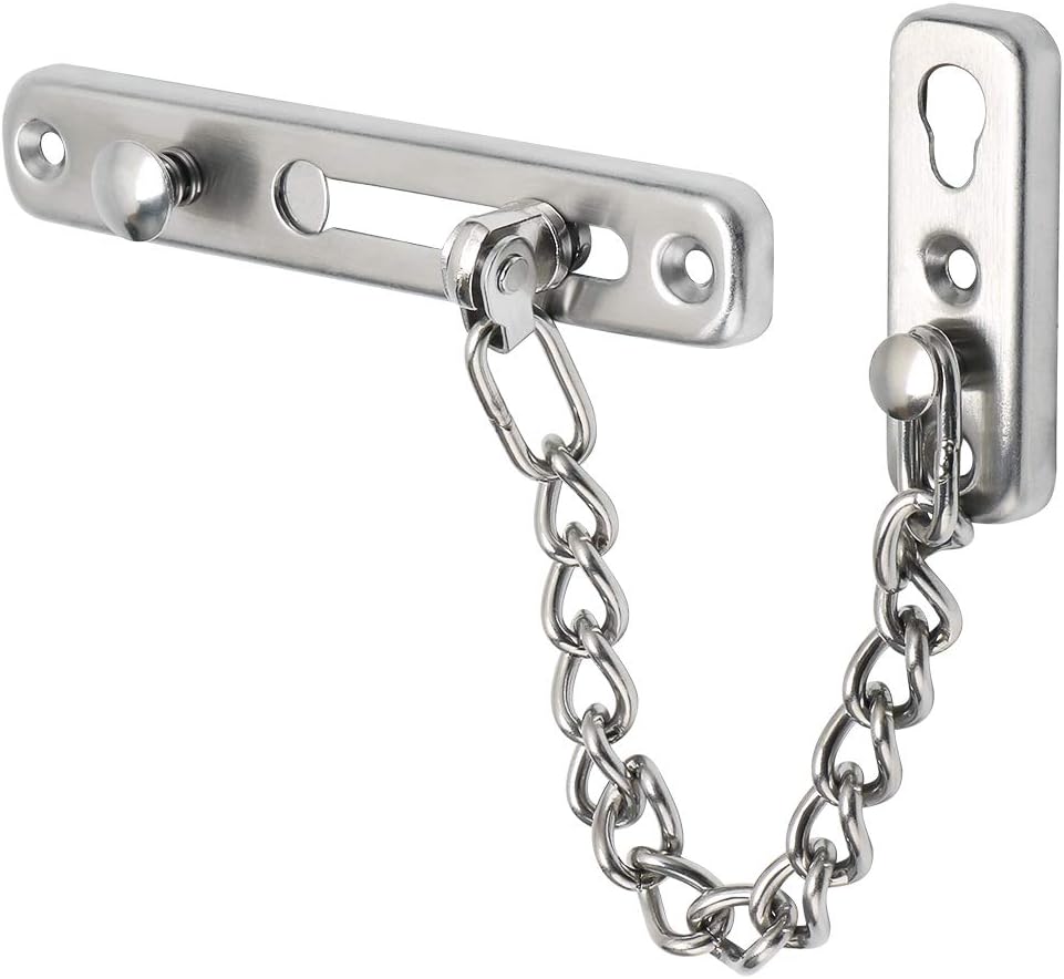 Chain Door Guard Lock，Door Chain Locks with Safety Spring Anti-Theft ...