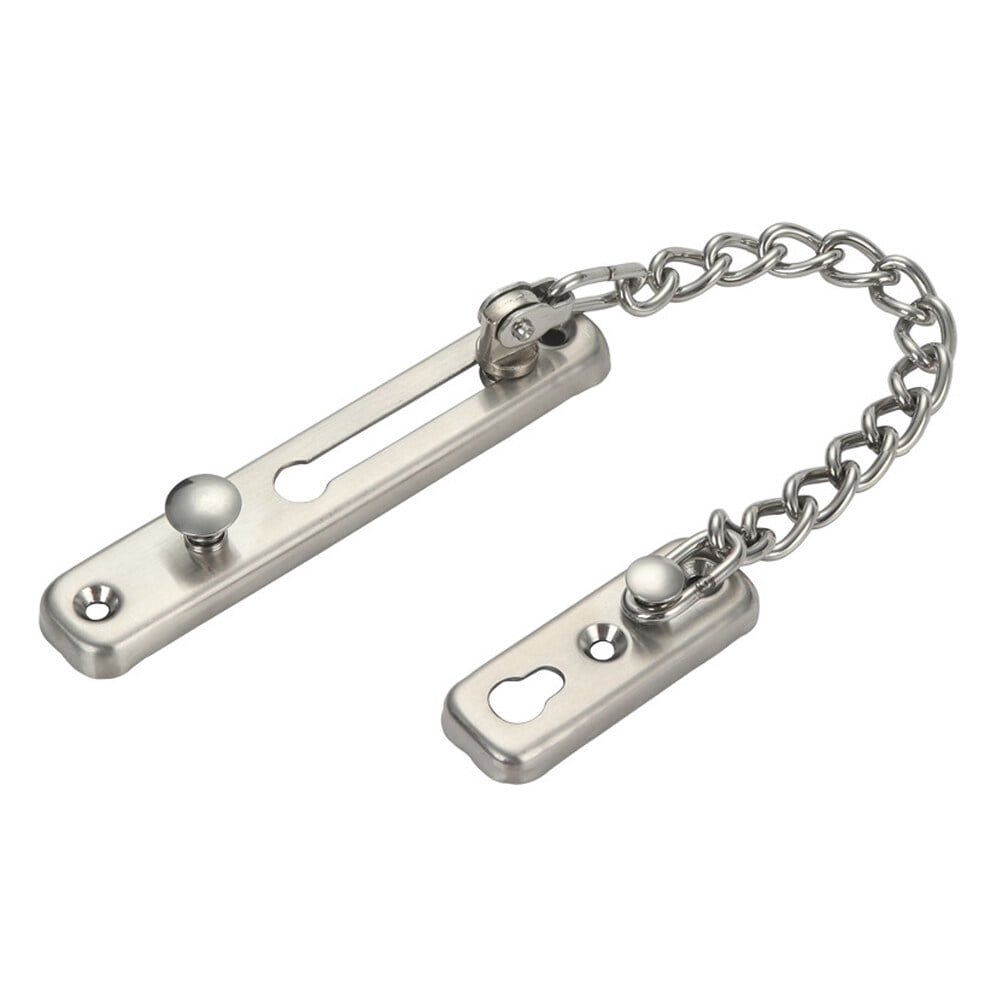 Chain Door Lock Guard Front Deadbolt Heavy Duty Safety Strongest Key ...