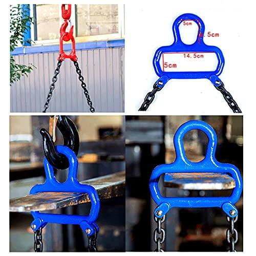 Chain Drum Lifter 1100 lbs Load Capacity, Barrel Lifting Sling with ...