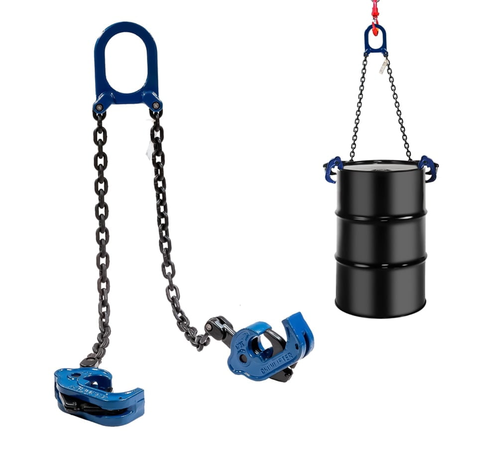 Chain Drum Lifter for 30 & 55 Gallon Drum Lift 1 Ton/2000 lbs WLL ...