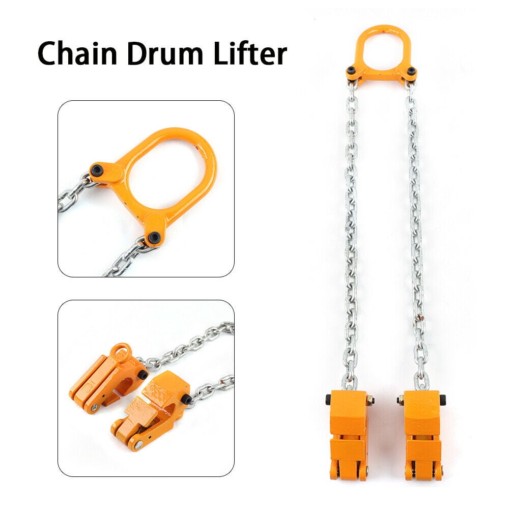 Chain Drum Lifter Assembly Drum DRUM/BARREL LIFTING 2,000 LBS Ton ...