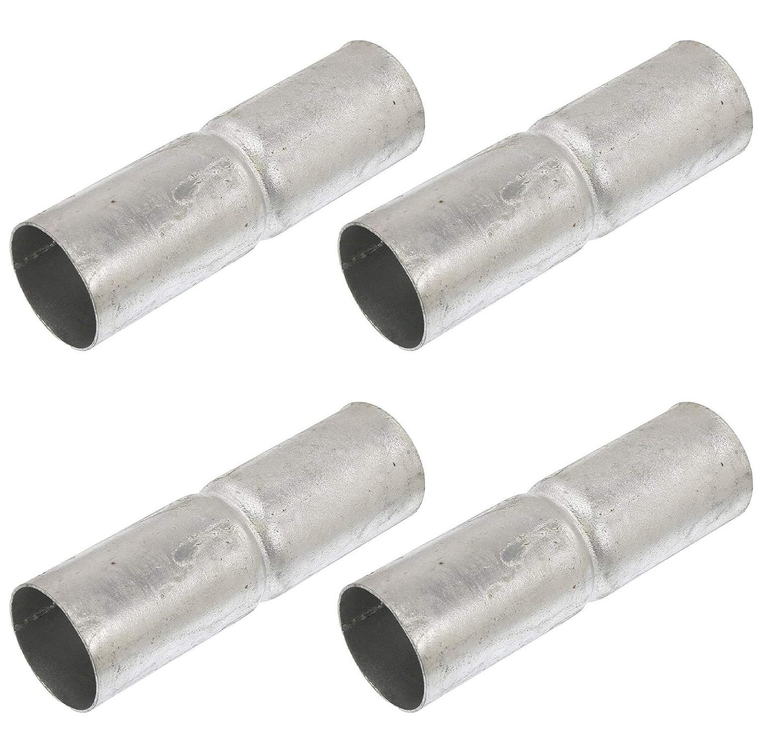 Chain Fence 1 5/8" x 6" Heavy-Duty Top Rail Fence Sleeve (Pack of 4 ...