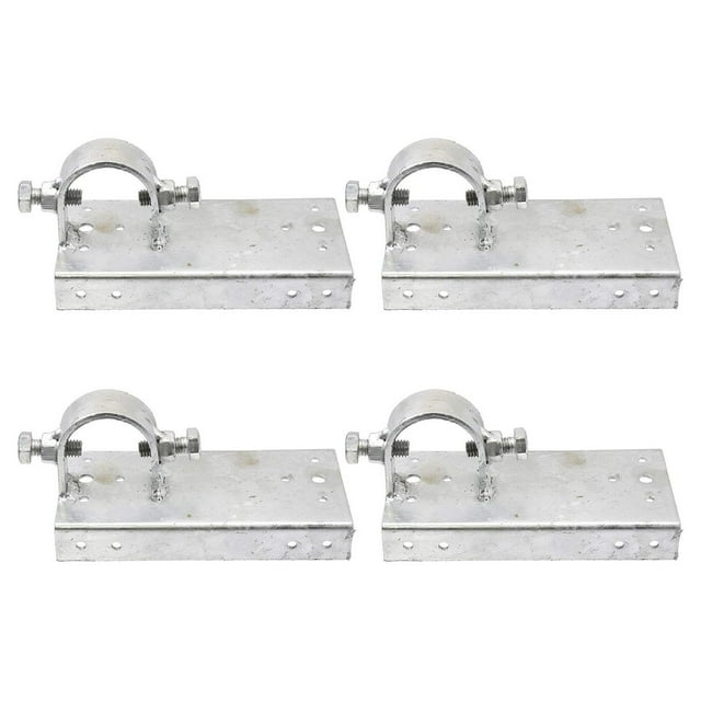 Chain Fence 1 5/8" x 6" Wood to Steel Frame End Post Adapter | Adapter ...