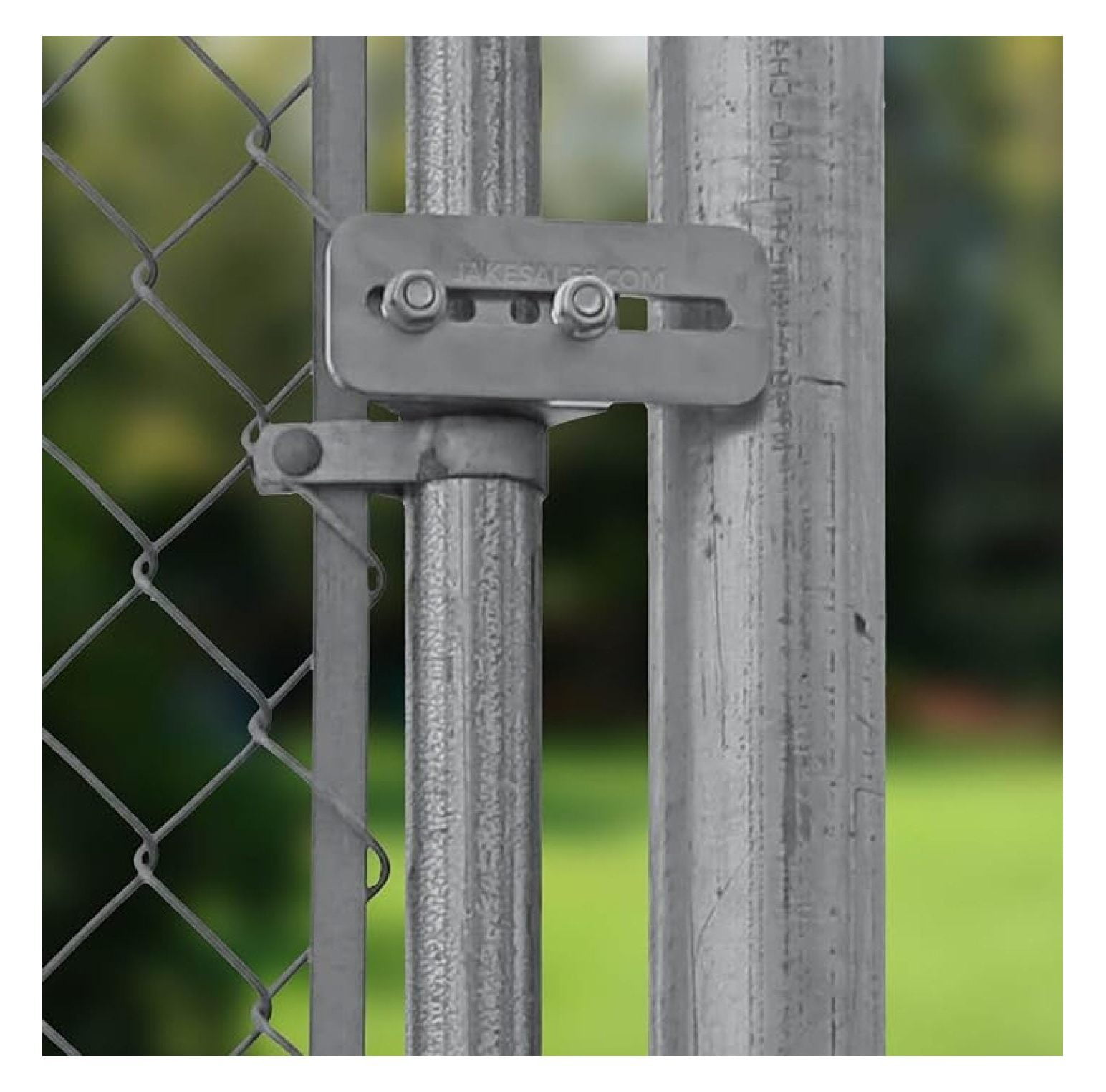 Chain Fence Adjustable Gate Stopper - Pool Gate Safety Stop ...
