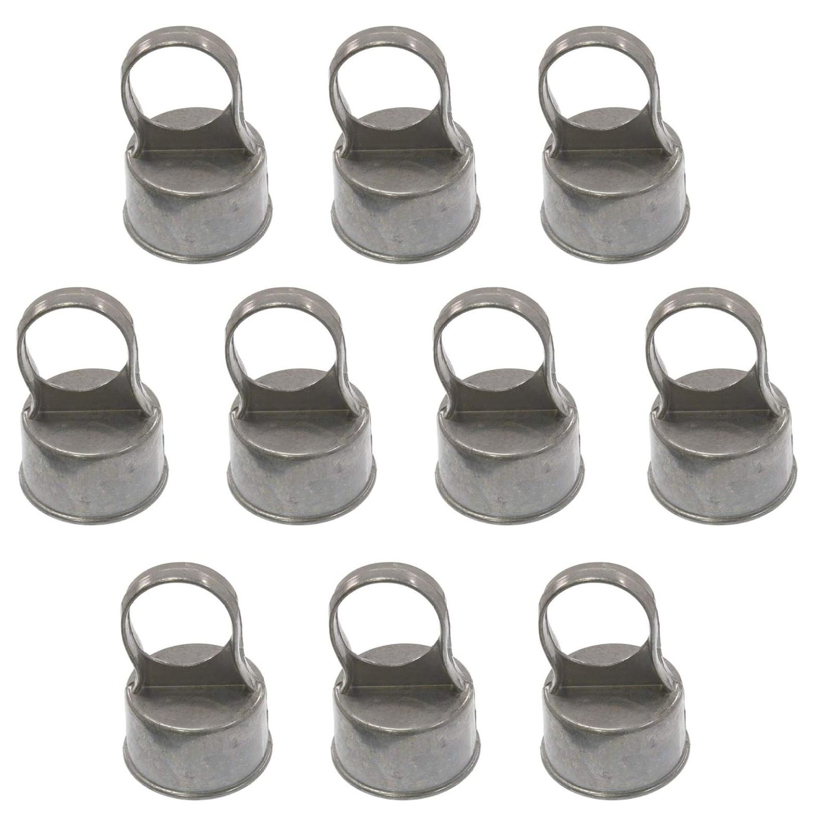 Chain Fence Loop | Eye Top Rail | 2 1/2" (Fits 2 3/8" OD) x 1 5/8 ...