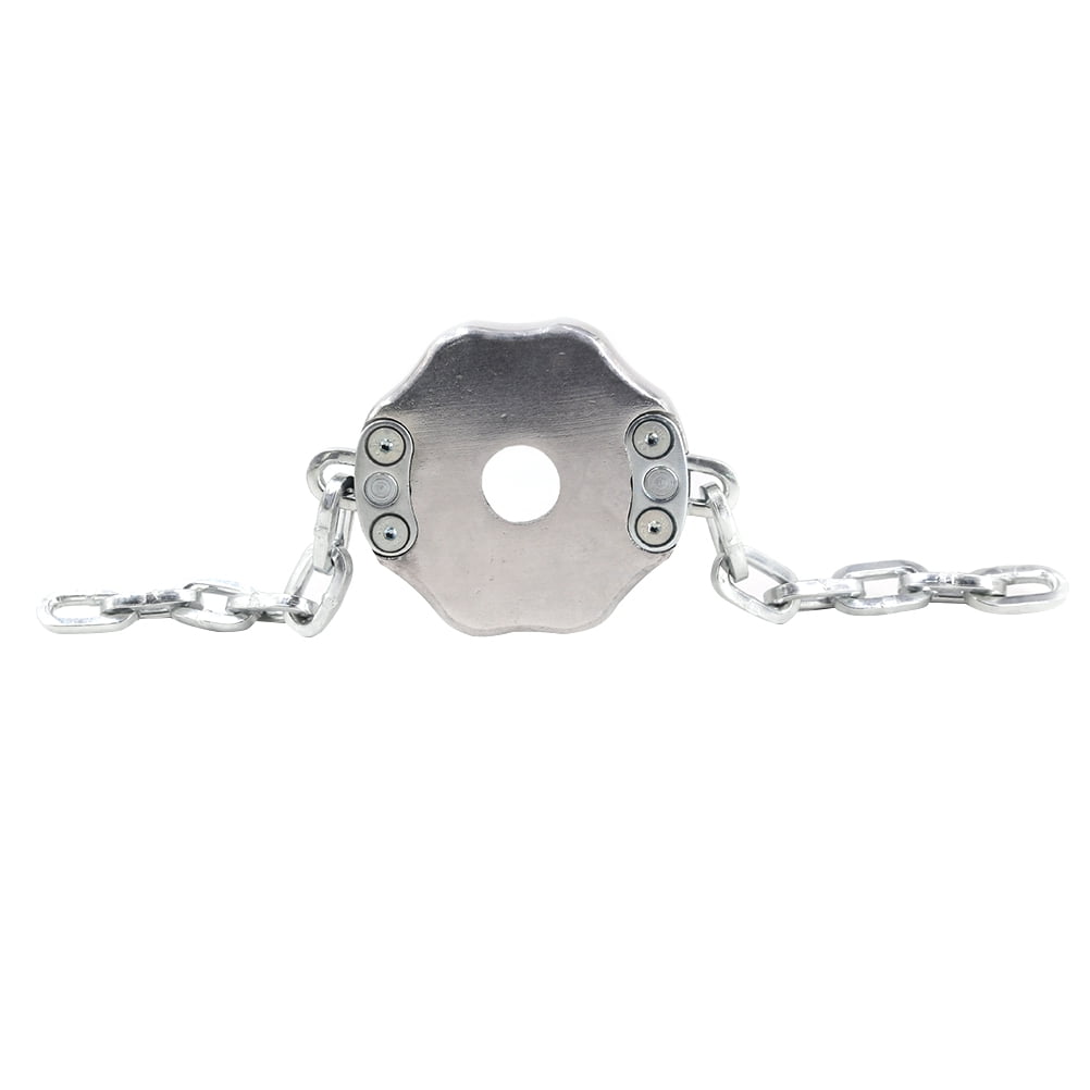 Chain Grass Trimmer Mower Metal Field Mower for Outdoor (Silver ...