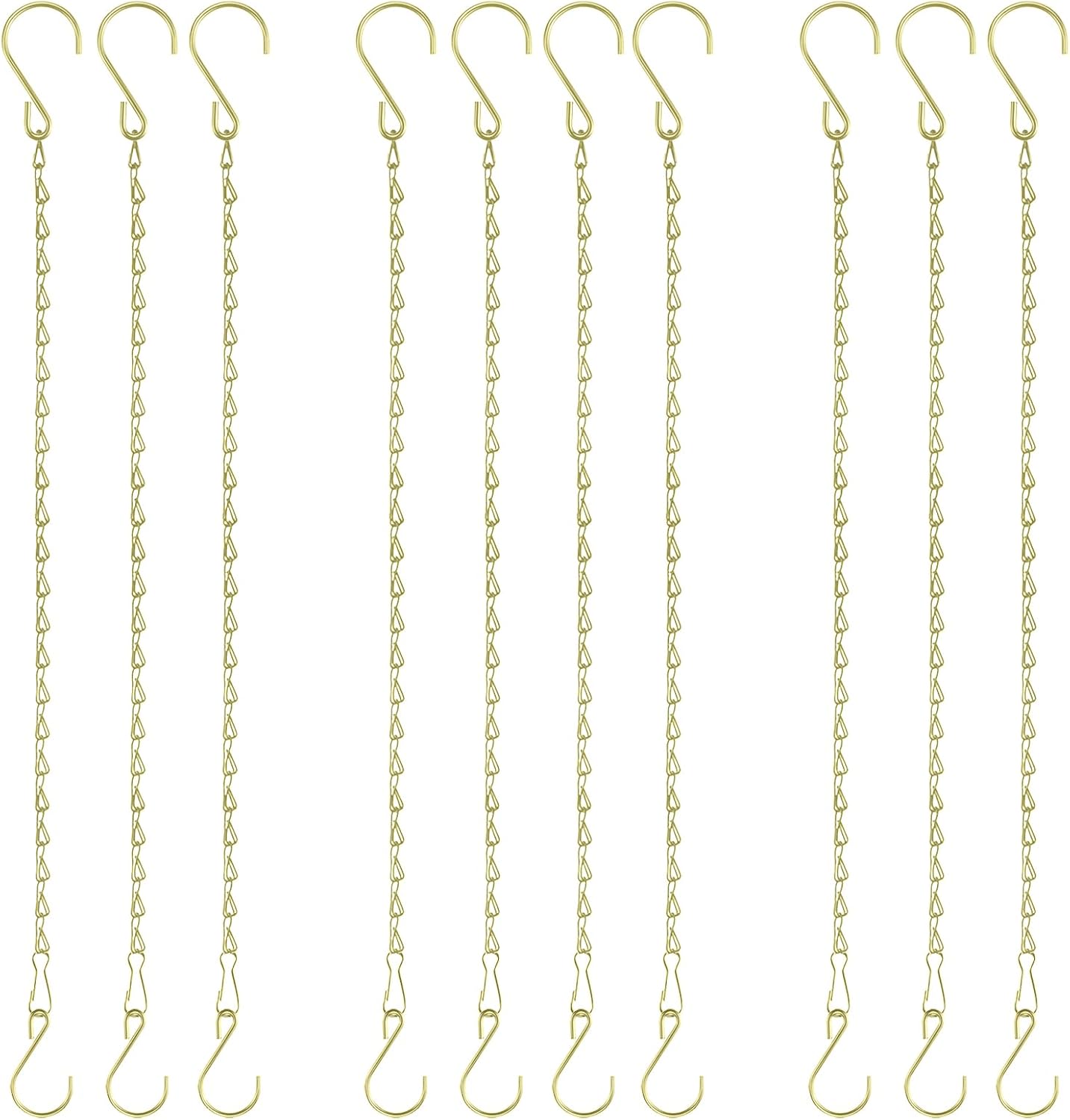 Chain for Hanging Plants, 24 Inch Gold Plant Chains for Hanging Planter ...
