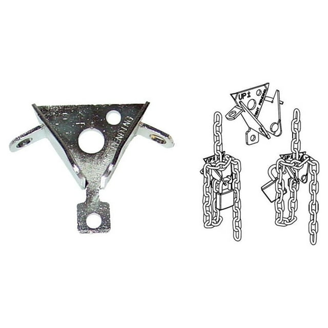 Zinc Plated Steel Chain Keeper for Hand Garage Door Chain Hoist - 1 ...