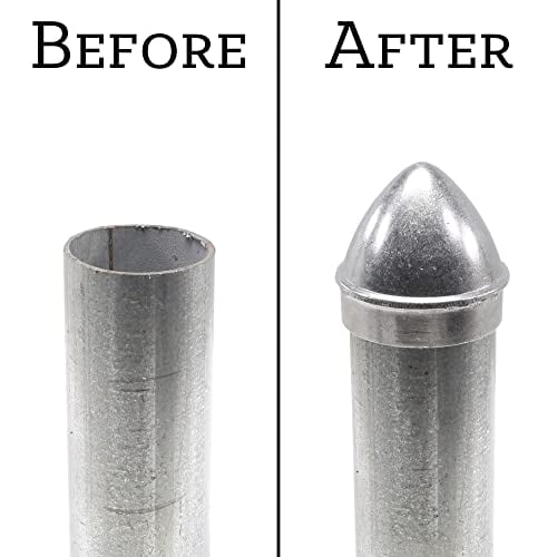 Chain Link Fence 1 5/8" External Acorn Post Caps | Die Cast Aluminum ...