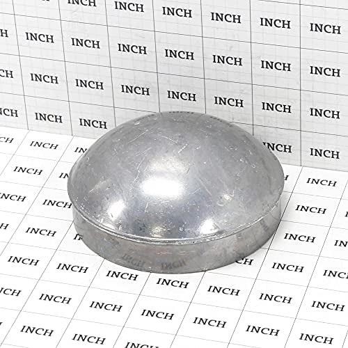Chain Link Fence 4" Round Dome External Post Caps | Die Cast Aluminum ...