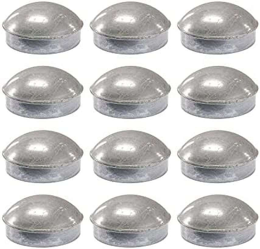 Chain Link Fence 4" Round Dome External Post Caps | Die Cast Aluminum Caps | Chain Link Caps ...