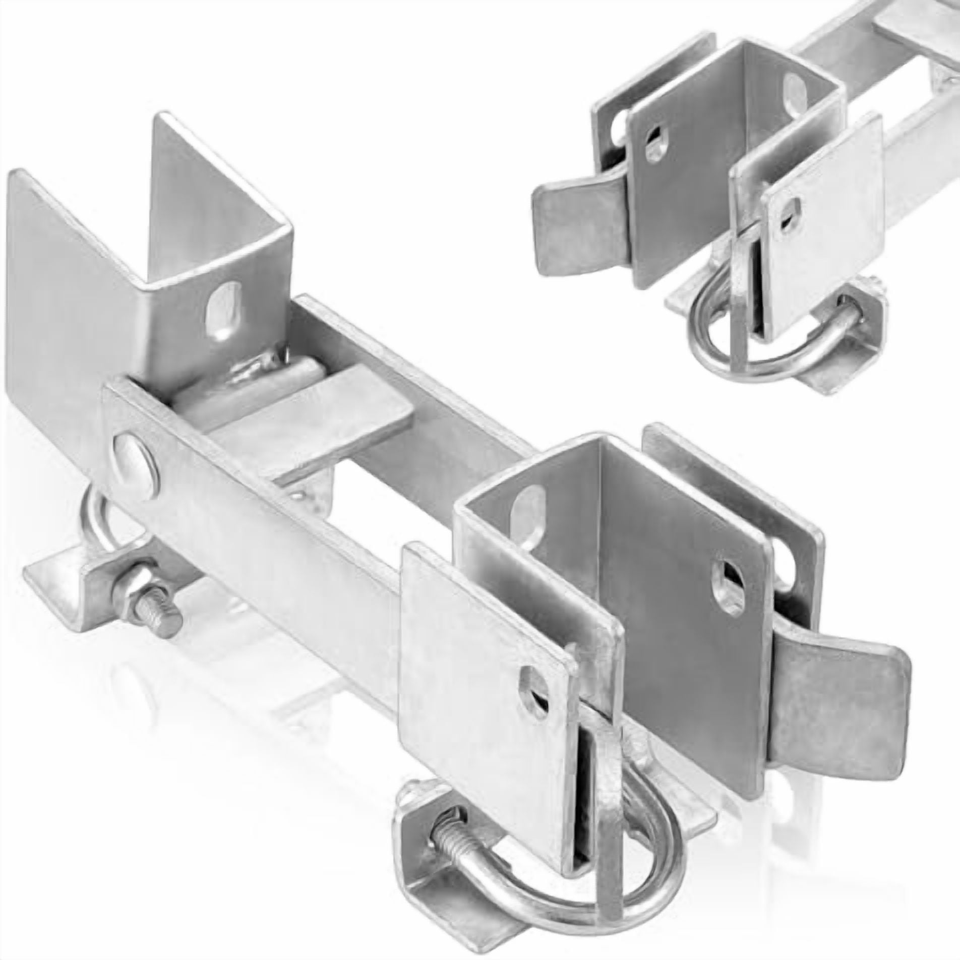 Chain Link Fence Double Gate Latch Residential Strong Arm Double Gate ...