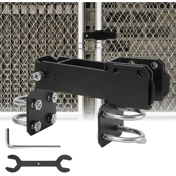 Chain Link Fence Double Gate Latch for 1-3/8" Gate Frame, Strong Arm ...
