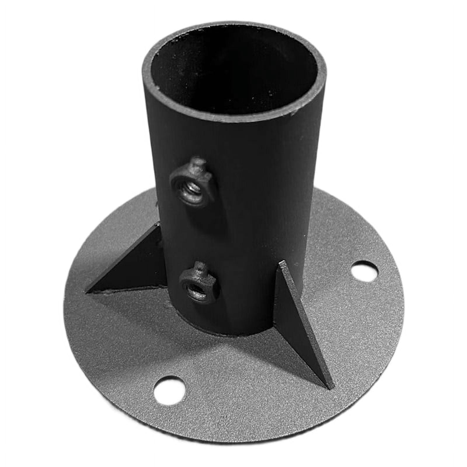 Chain Link Fence Pole Floor Flange Metal Chain Link Fence Parts for ...