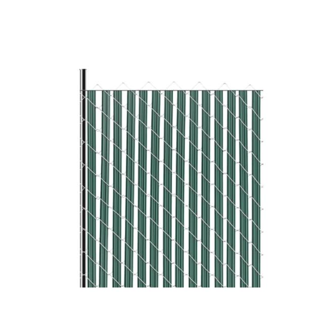 Chain Link Fence Privacy Slats Single-Wall for 4' High Fence Bottom ...