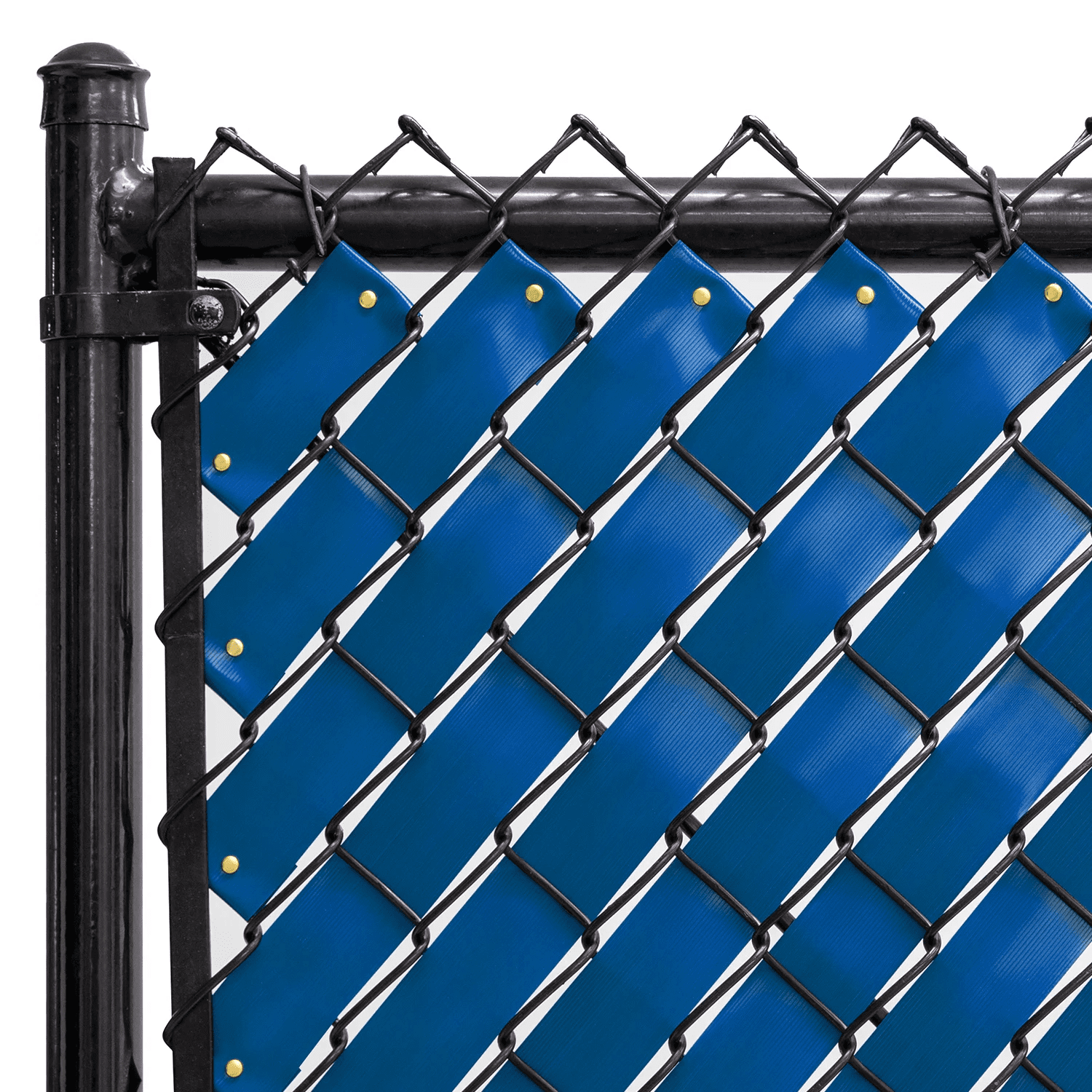 Chain Link Fence Privacy Tape 250 ft (40 SqFt) (Royal Blue) for ...