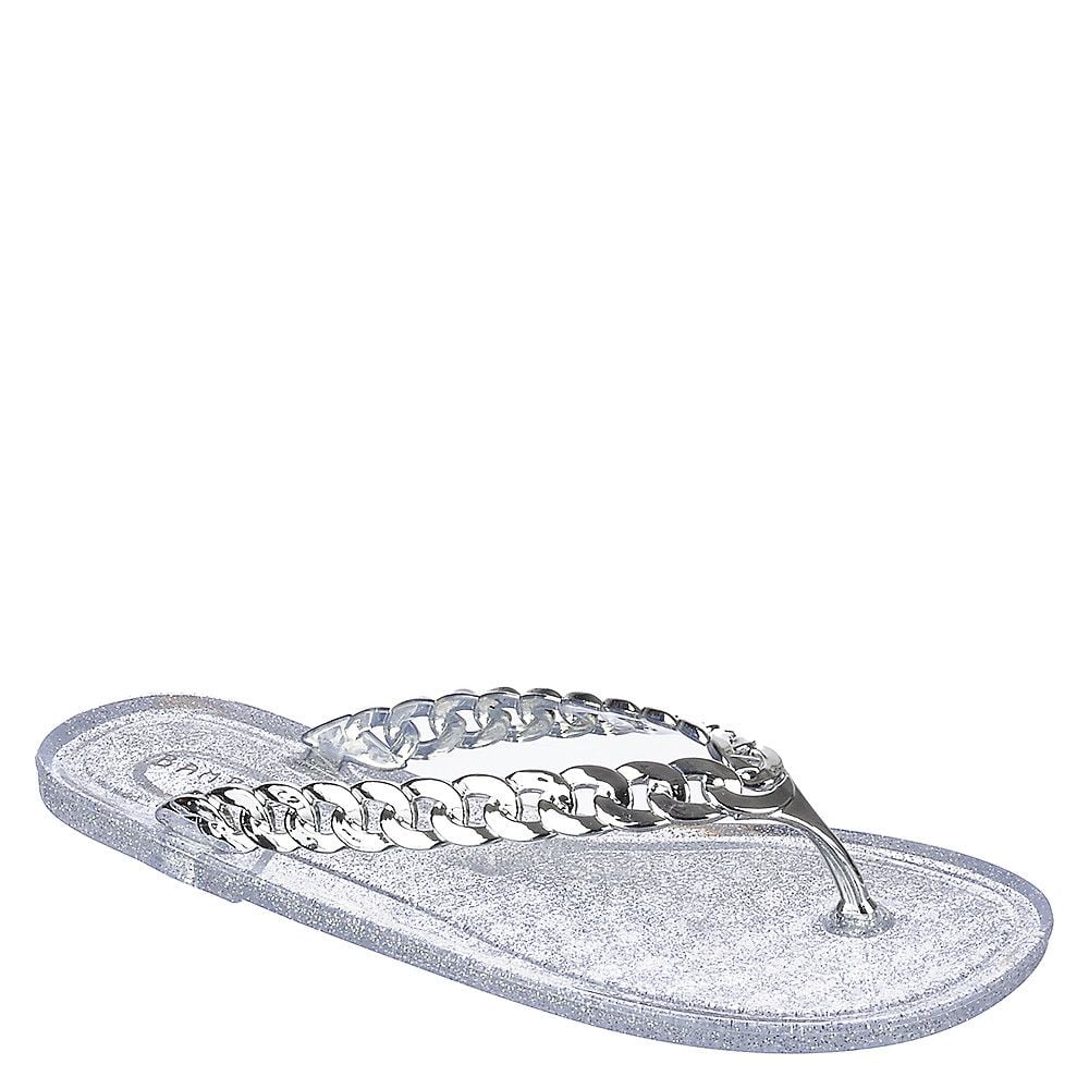 Chain Link PVC Women's Flip Flop Flat Thong Sandal - Walmart.com