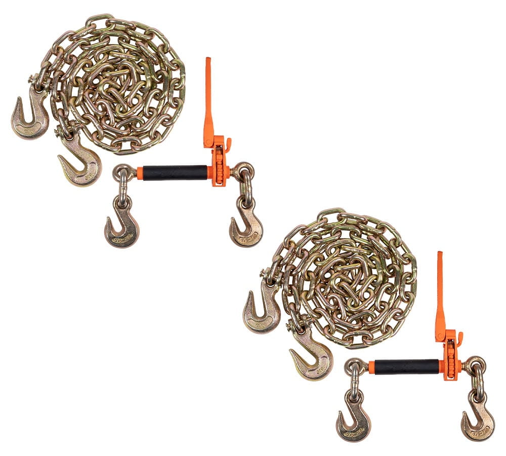 Chain Load Binder Kit – 2PK 1/2"-5/8" Hi-Viz Orange Quick Folding ...