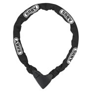 Chain Lock - Steel-O-Chain 4804C/110 black combo - 110cm length / 4mm diameter square - Walmart.com