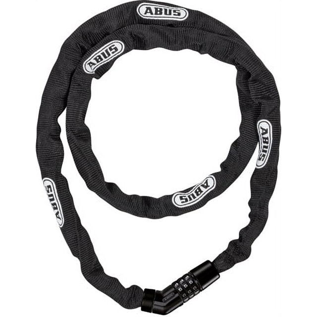 Chain Lock - Steel-O-Chain 4804C/110 black combo - 110cm length / 4mm ...