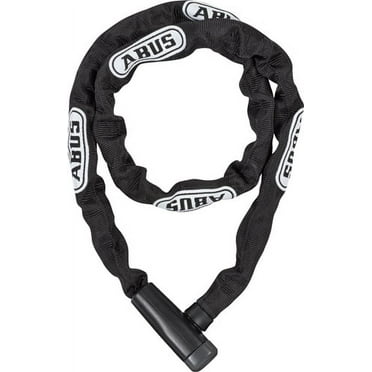 Chain Lock - Steel-O-Chain 4804C/110 black combo - 110cm length / 4mm diameter square - Walmart.com