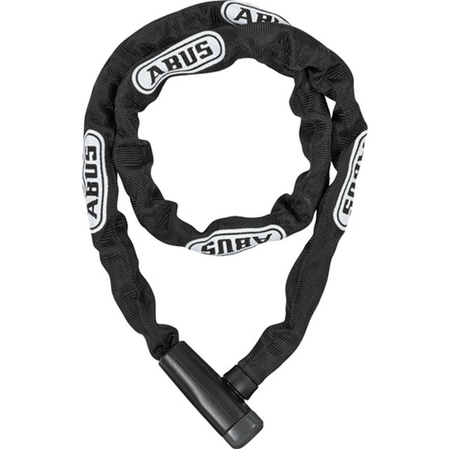 Chain Lock - Steel-O-Chain 5805K/110 black key - 110cm length / 5mm ...