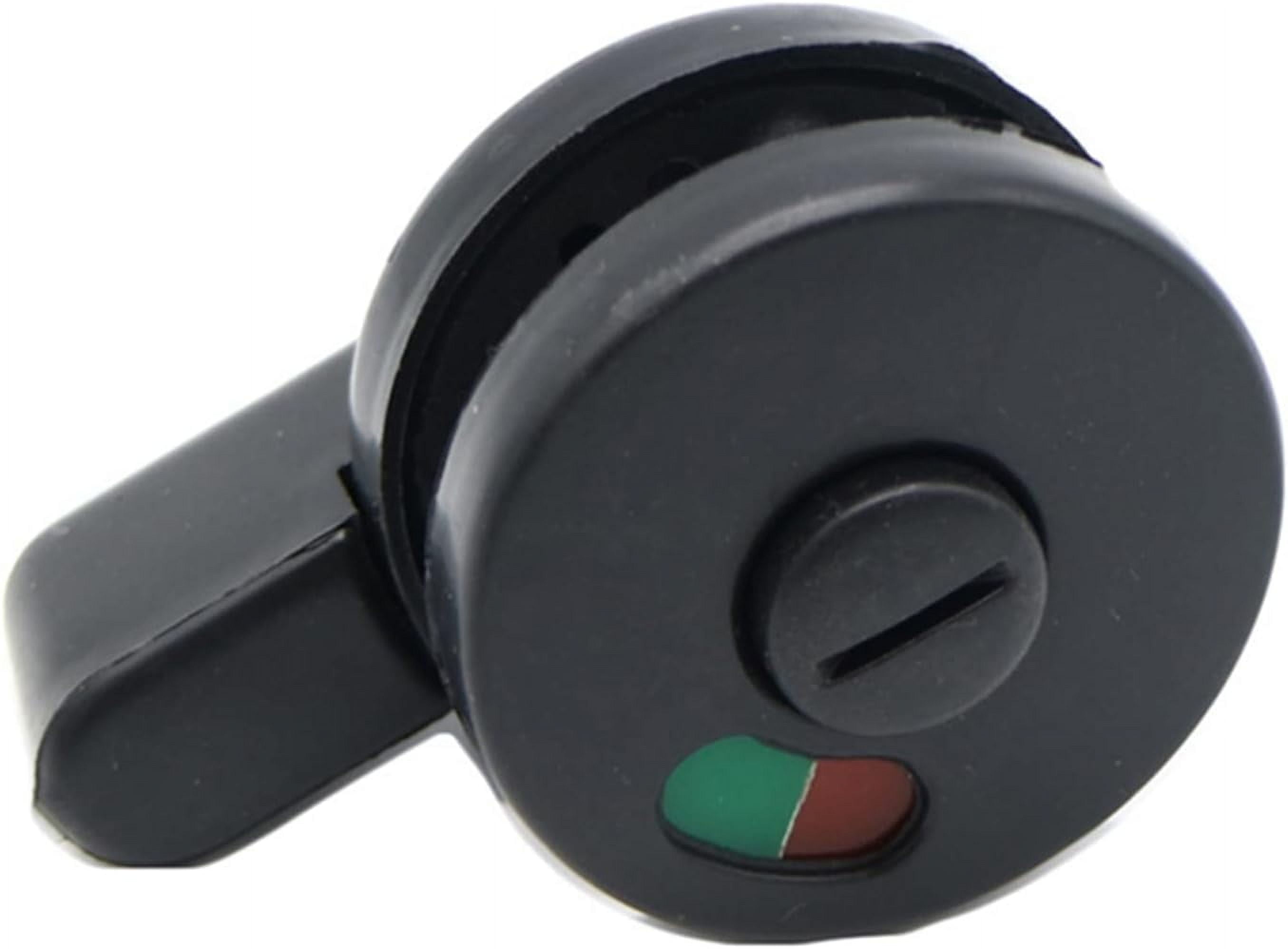 Chain Lock Universal Black Privacy WC Plastic Latch Vacant Engaged Door ...