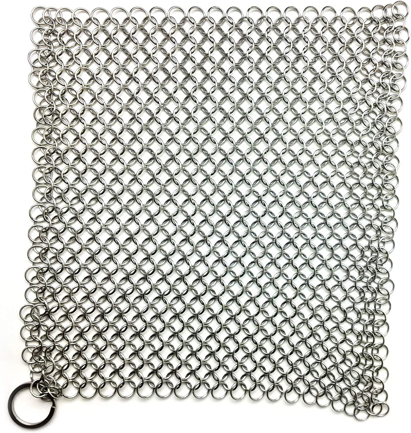 Chain Mail Scrubber by - 316 Stainless Steel - Rust - Perfect for Cast ...