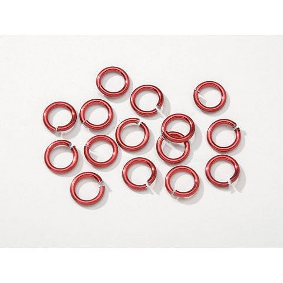 Chain Maille Aluminum Jump Rings - Ruby Red - 7.25Mm - Walmart.com