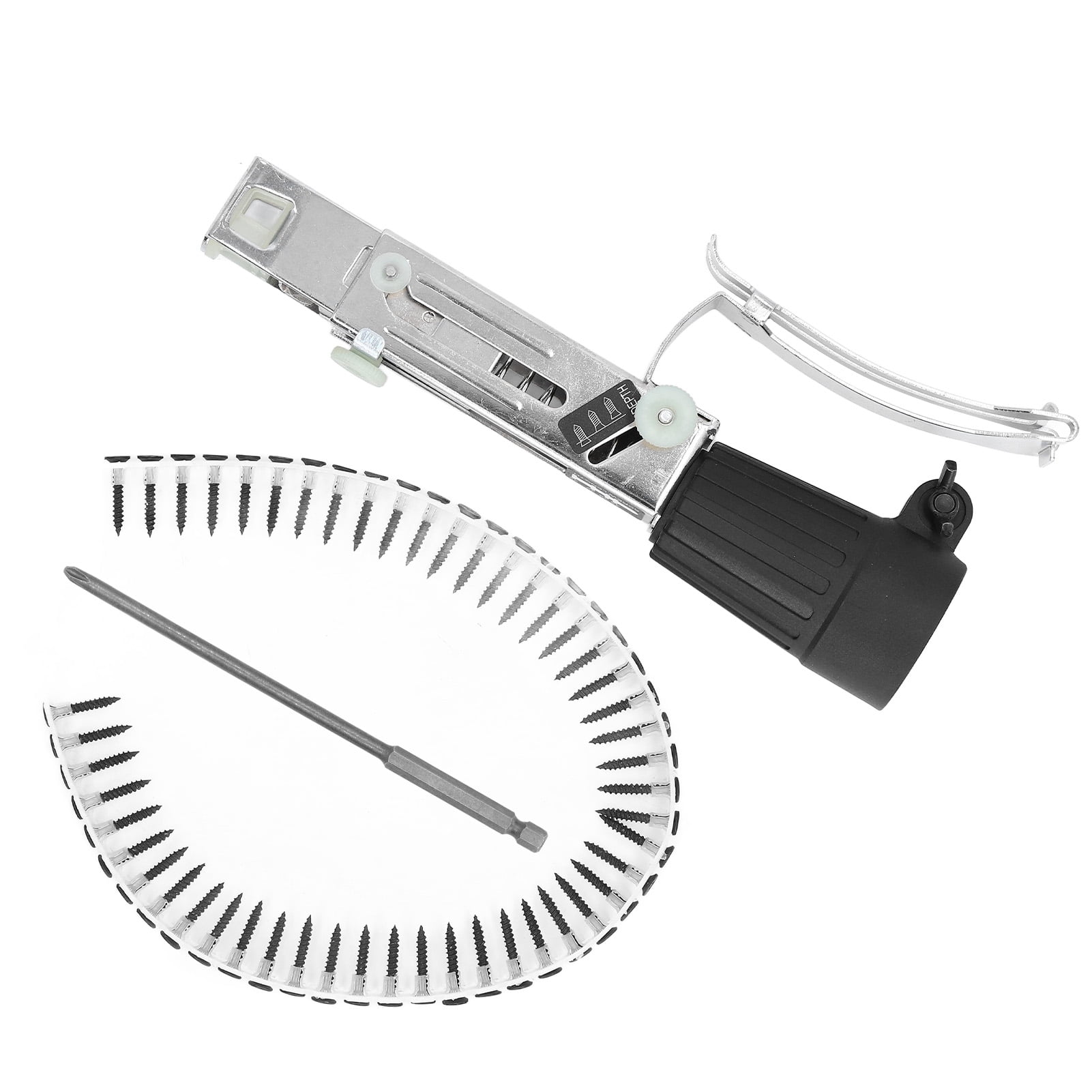 Chain Nail Gun Adapter Woodwork Rechargeable Automatic Electric Drill ...