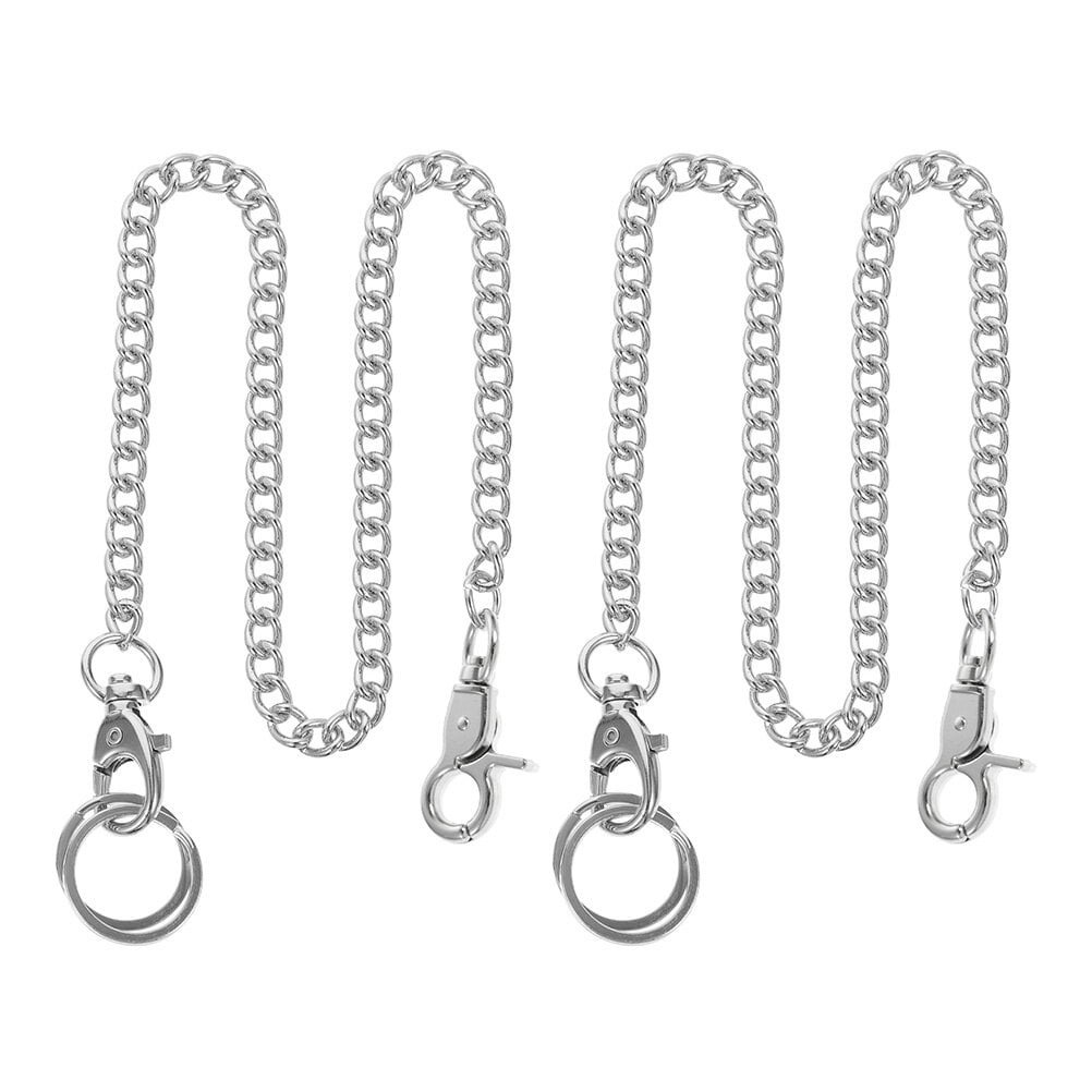 Chain Pants Necklace Chains Punk Cuban Wallet Hip Hop Metal Pocket ...