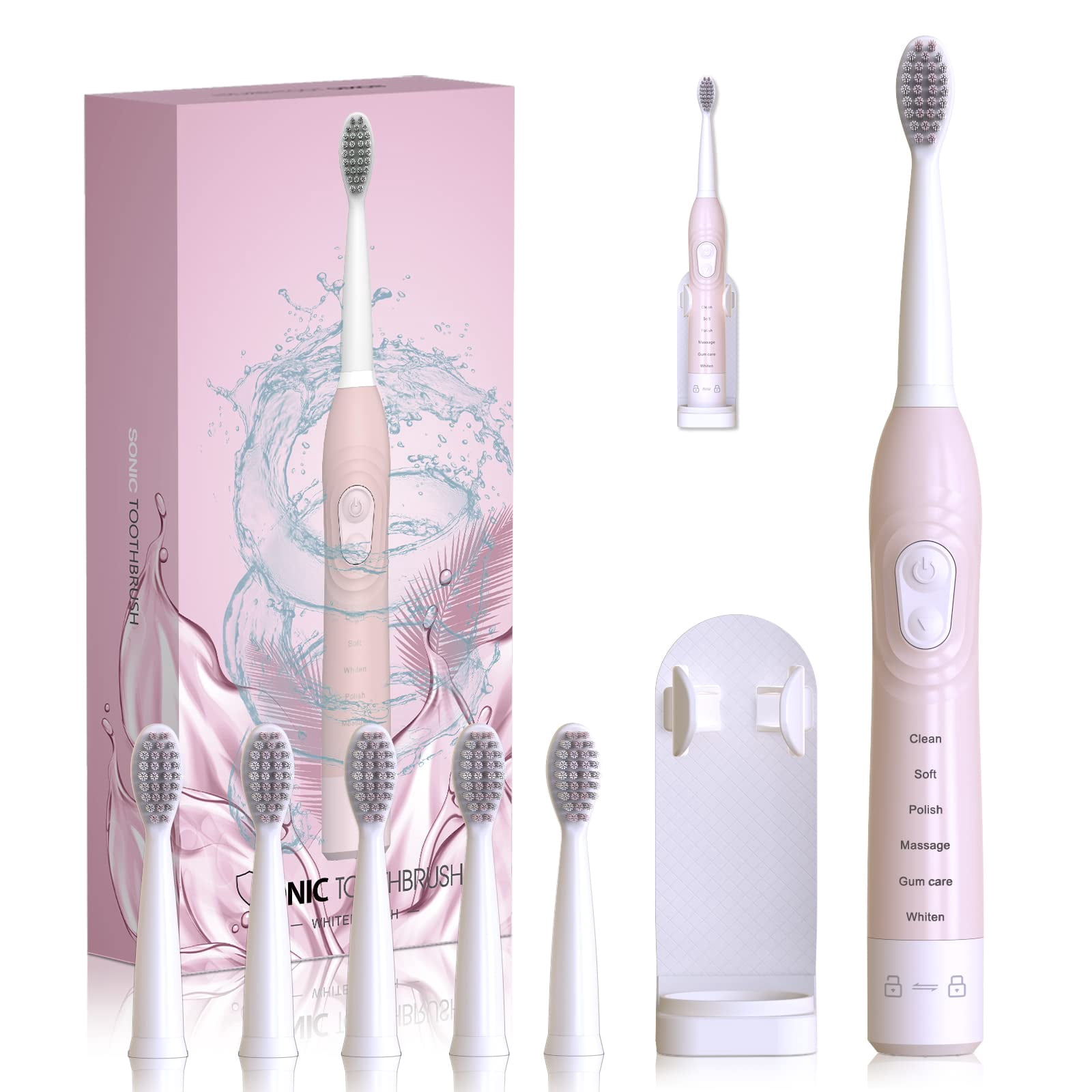 Chain Peak Sonic Electric DHF10 Toothbrush for Men and Women ...