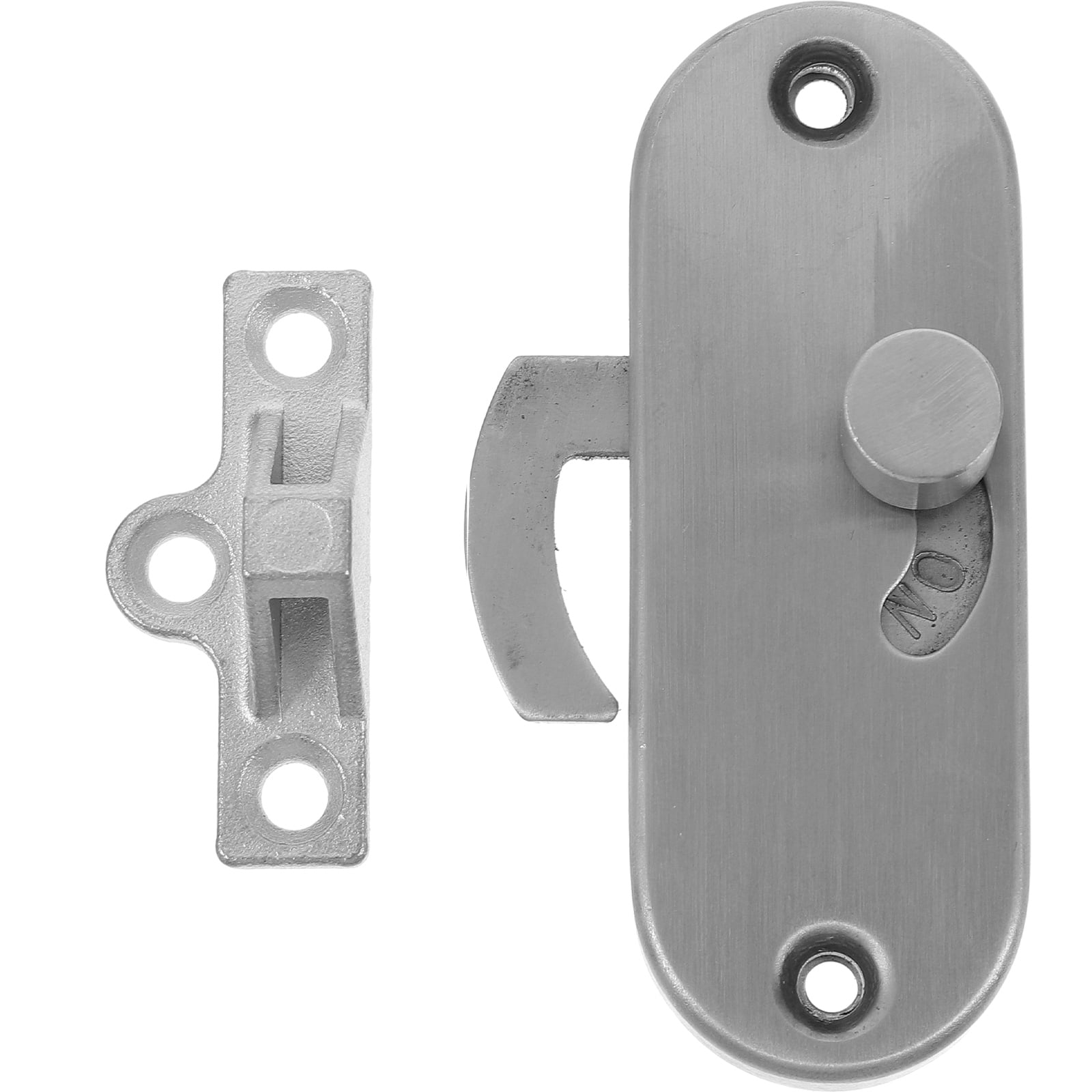 Chain Right Angle Buckle Privacy Lock Barn Door Bolt Lock 8.5X4.3cm ...