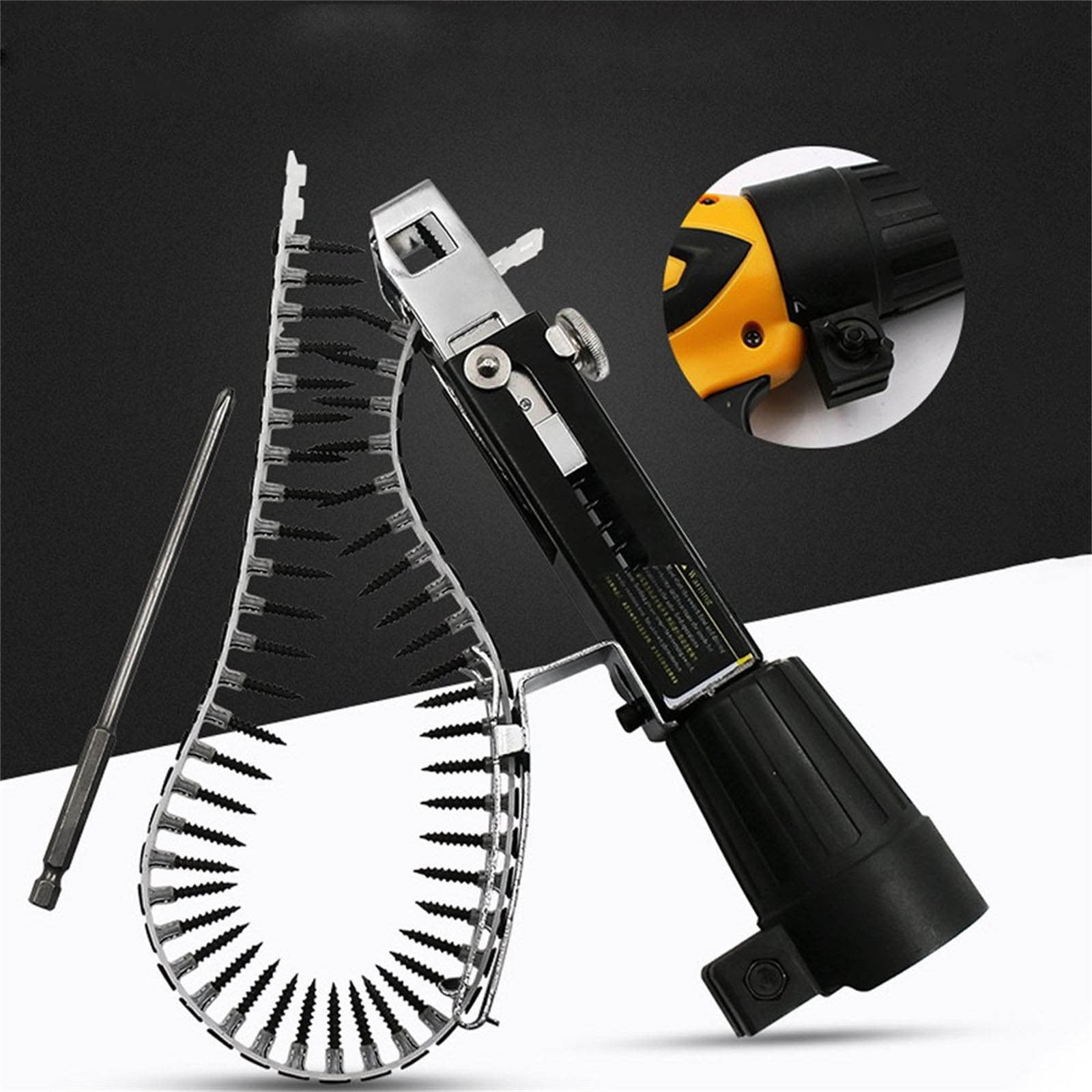 Chain Screw With Automatic Material And Nail Feeding Continuous ...