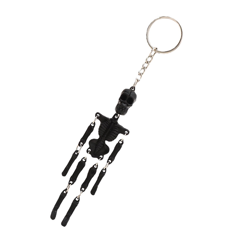 Chain Skull Keychain Firm Keychain Man 15.00X1.50X0.20CM - Walmart.com