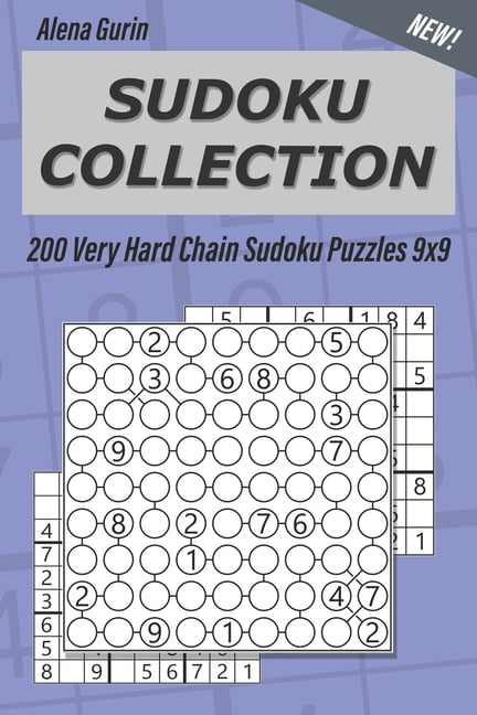 Chain Sudoku: Sudoku Collection : 200 Very Hard Chain Sudoku Puzzles ...