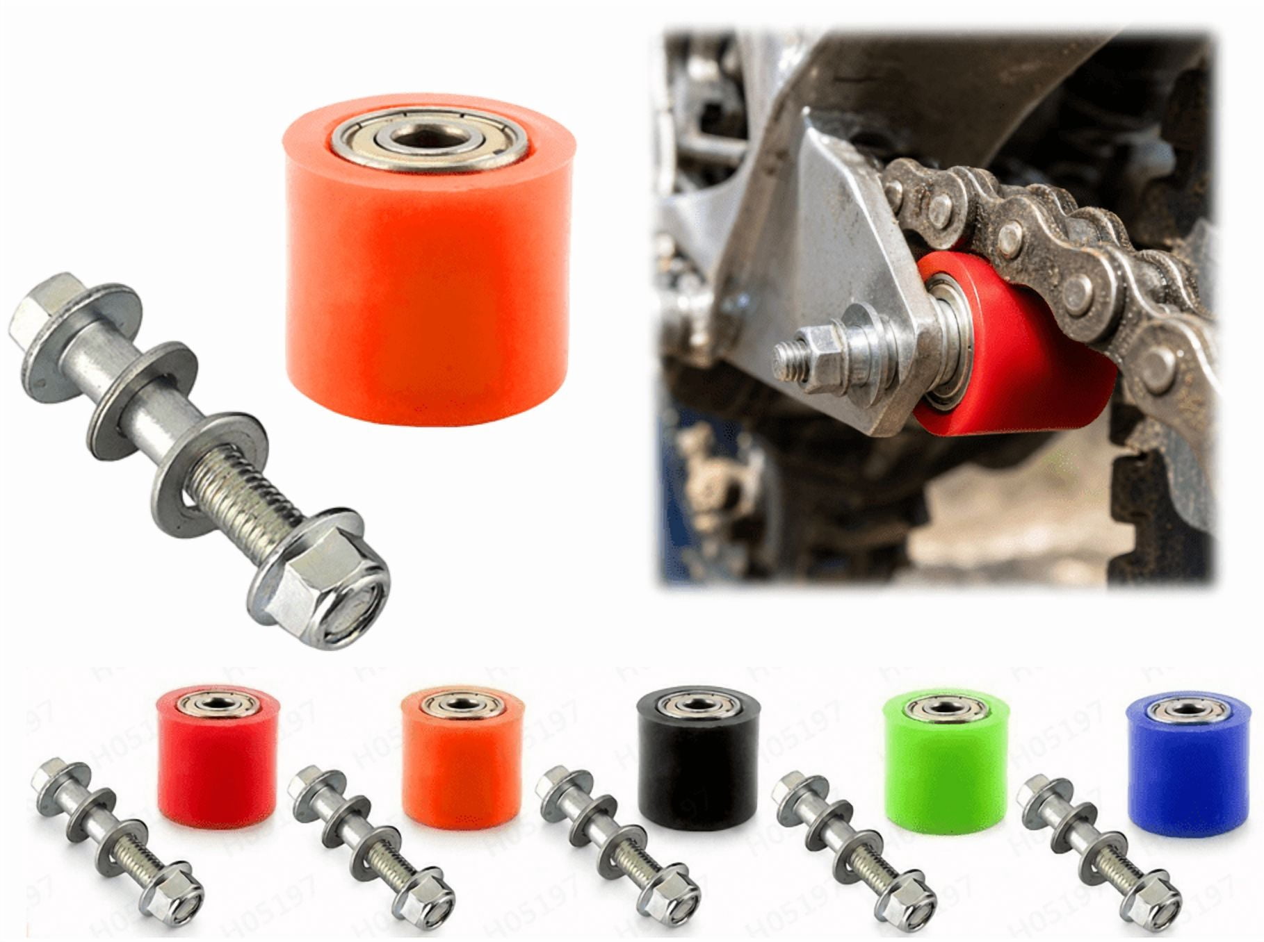 Chain Tensioner Roller, Anti Slip Chain Guide Tensioner Roller, Heavy ...